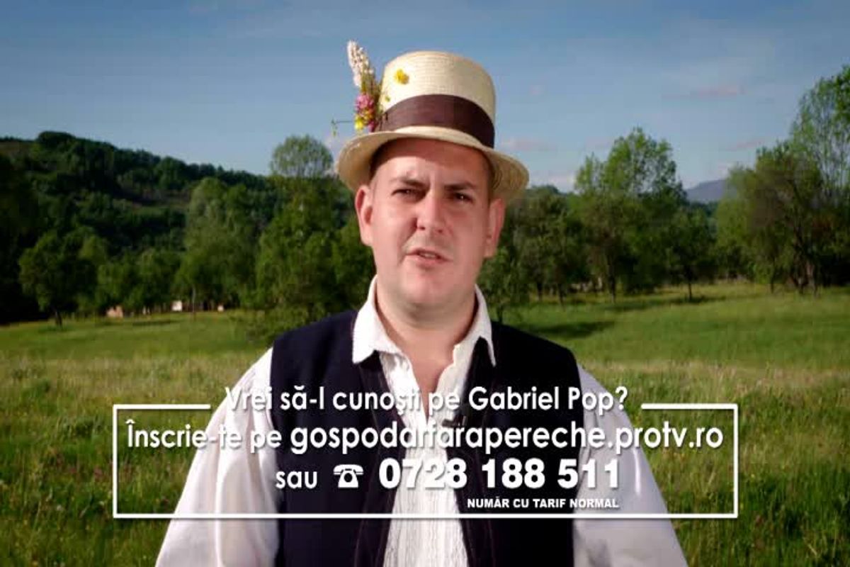 Gabriel Pop | Scene si bonusuri din Gospodar fără pereche | PRO TV