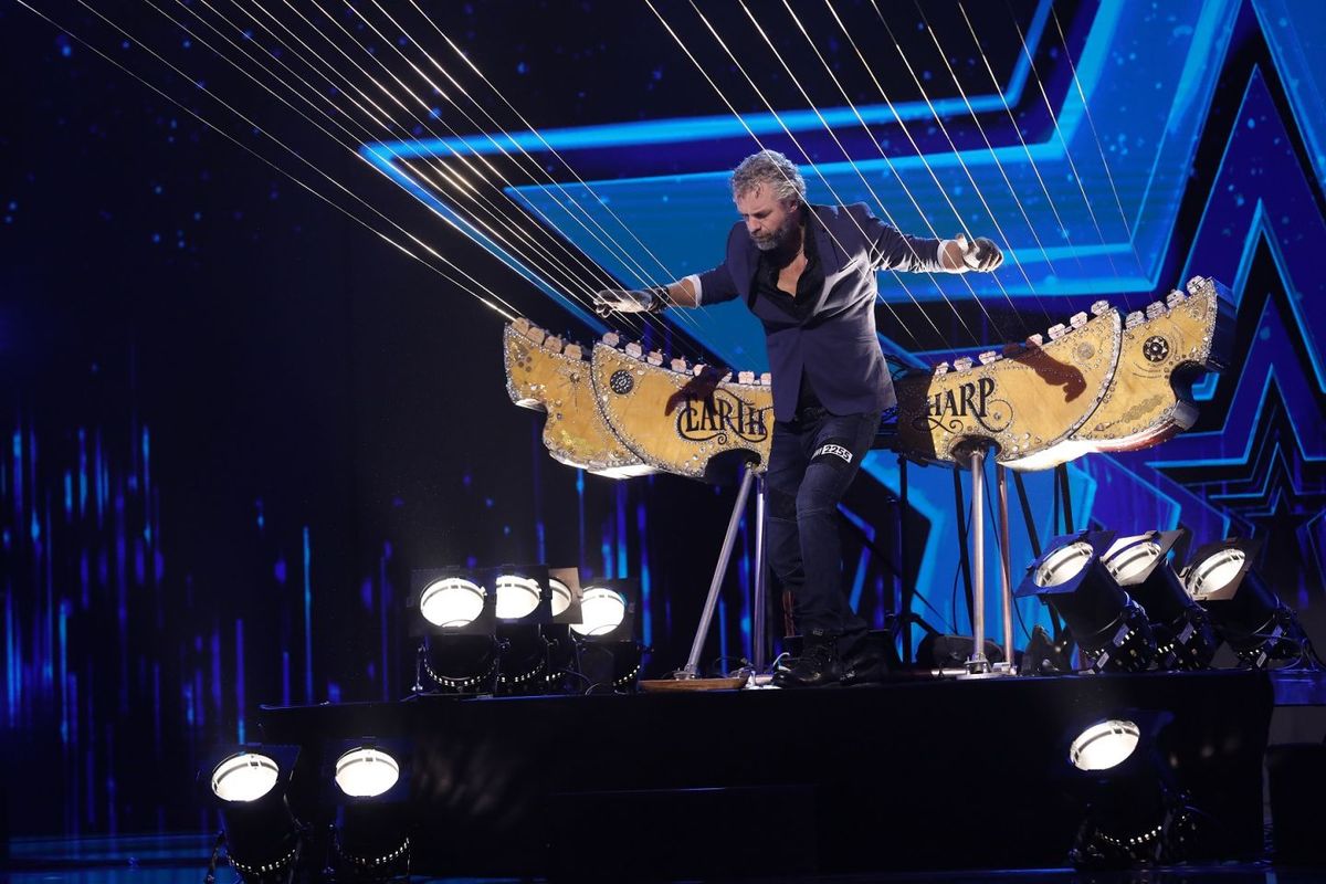 Românii au talent 2020 - William Close and The Earth Harp Collective au ...