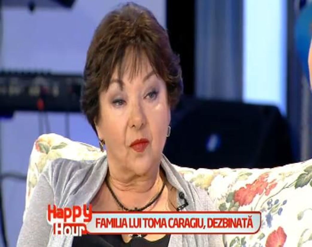 Elena Caragiu: “Rudele lui Toma s-au purtat oribil cu mine, fara suflet ...