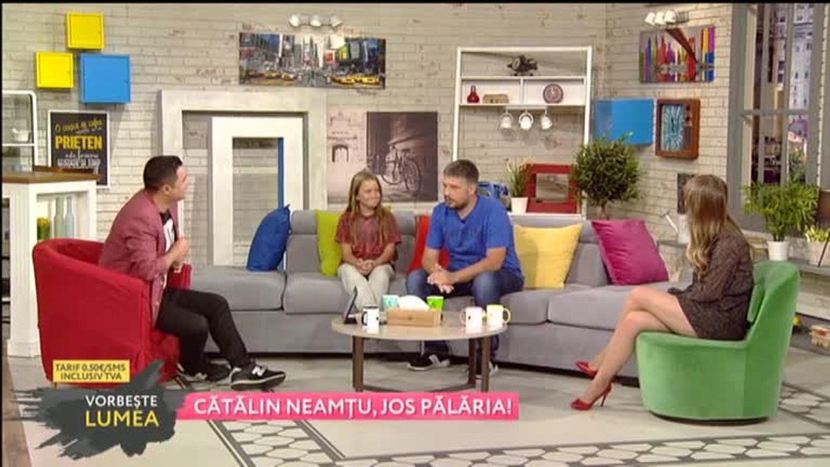 Catalin Neamtu, jos palaria! | Scene si bonusuri din Vorbește Lumea ...
