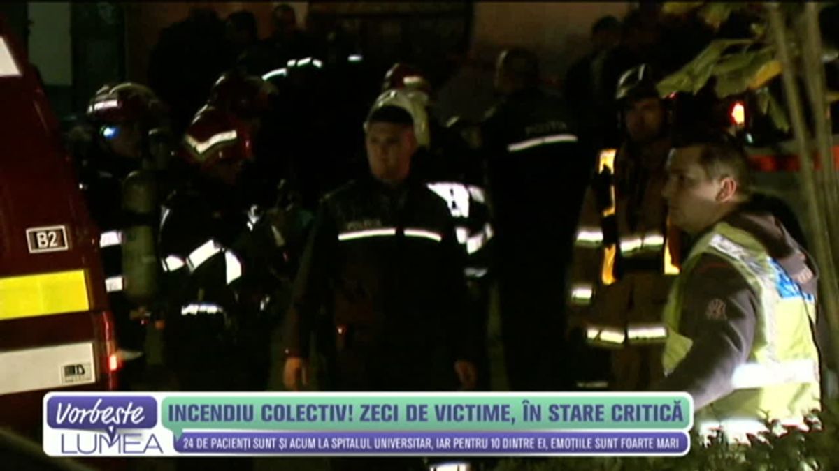 Incendiu Colectiv! Zeci de victime, in stare critica | Scene si ...