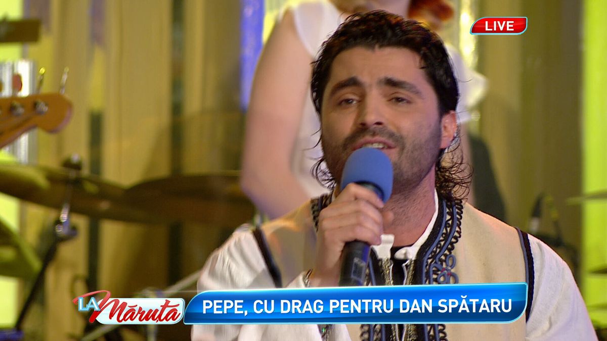 Pepe canta cu drag pentru Dan Spataru | Scene si bonusuri din La Măruță ...