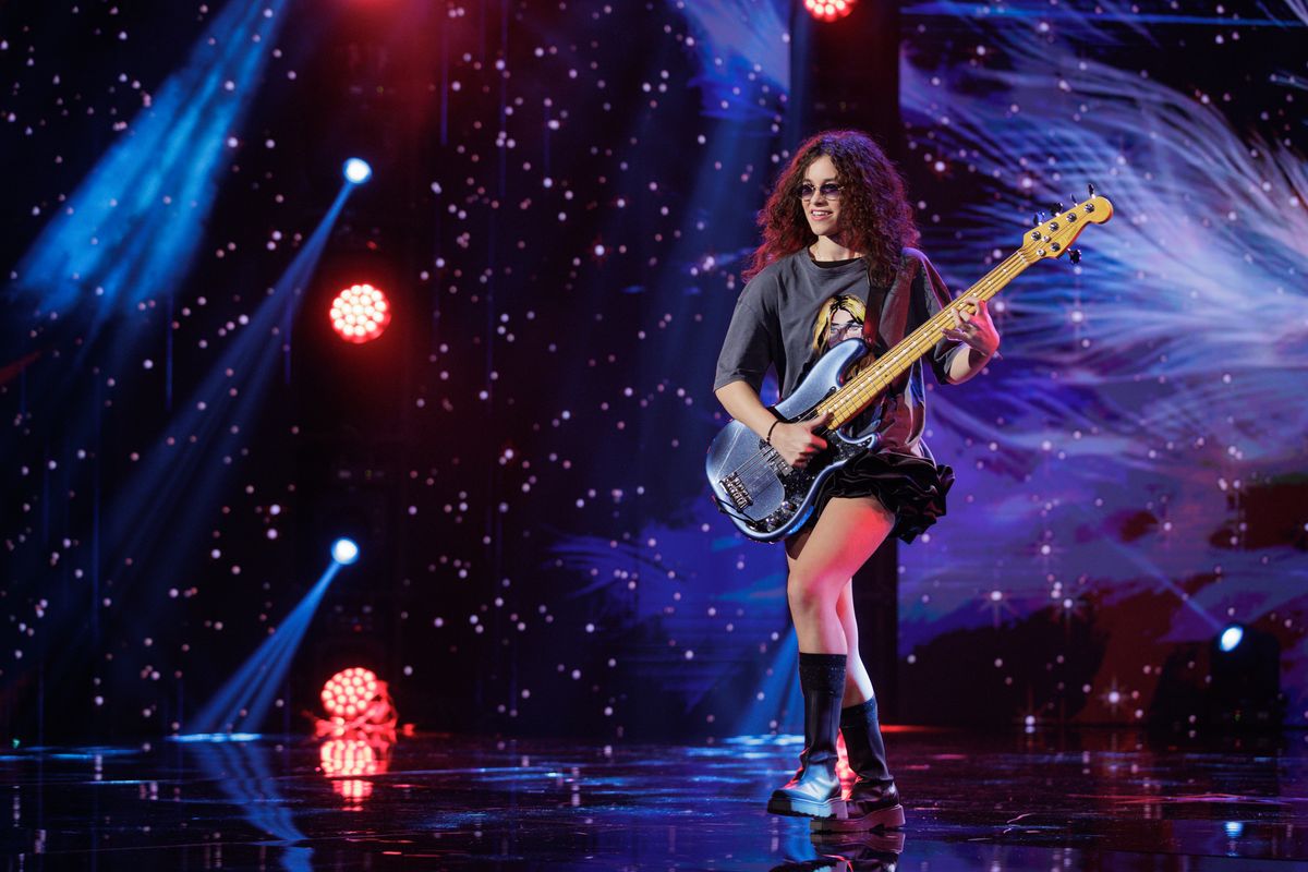 Românii au talent 2025, 21 februarie. Gloria Onisie, eleva de 14 ani ...