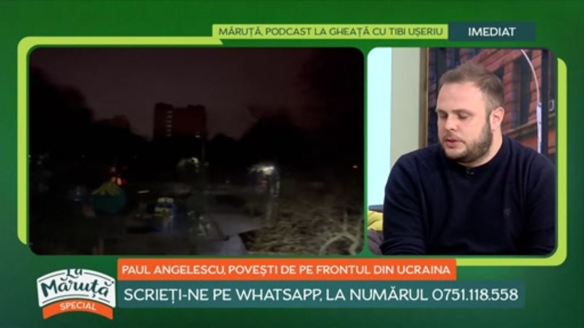 Paul Angelescu, povești de pe frontul din Ucraina | Scene si bonusuri ...