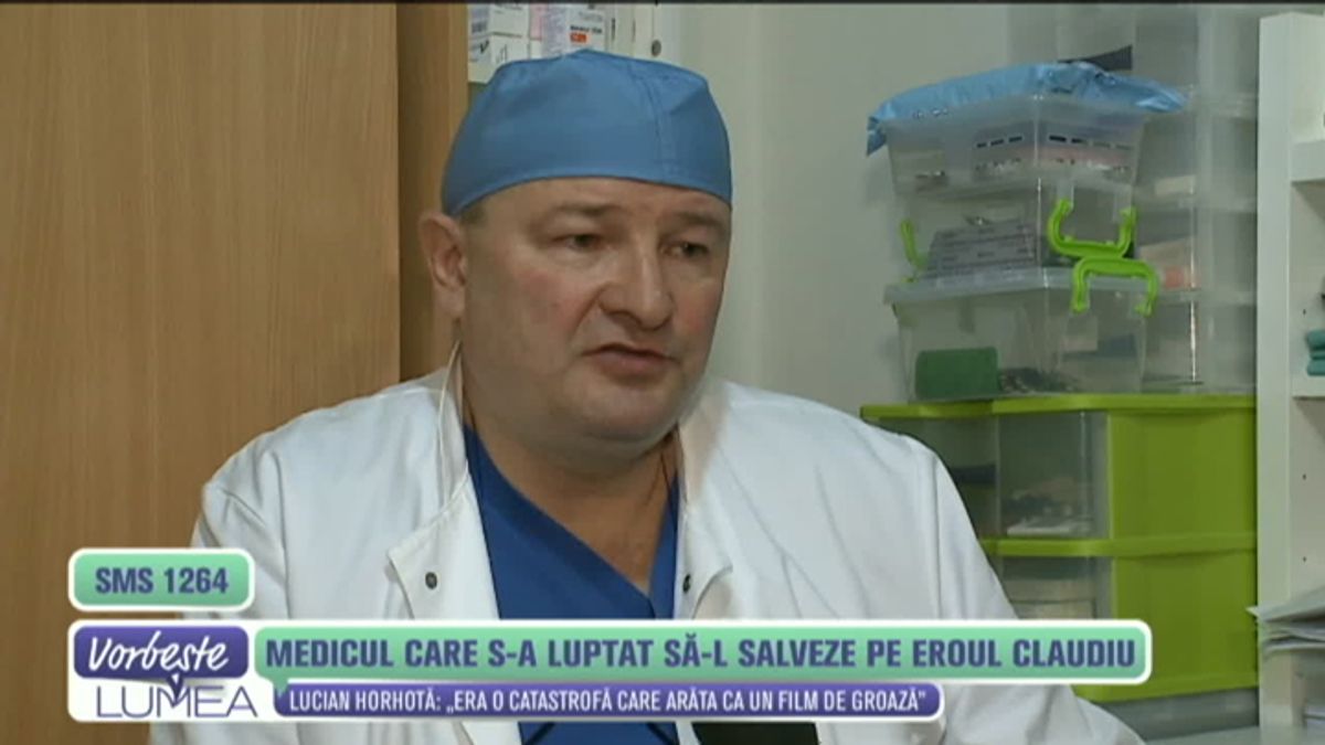 Medicul care s-a luptat sa il salveze pe Claudiu Petre | Scene si bonusuri din Vorbește Lumea ...