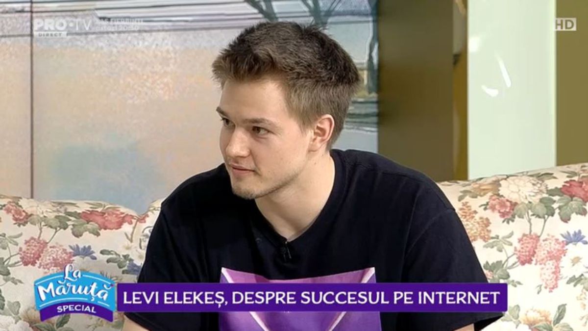 Levi Elekes, despre succesul pe internet | Scene si bonusuri din La ...