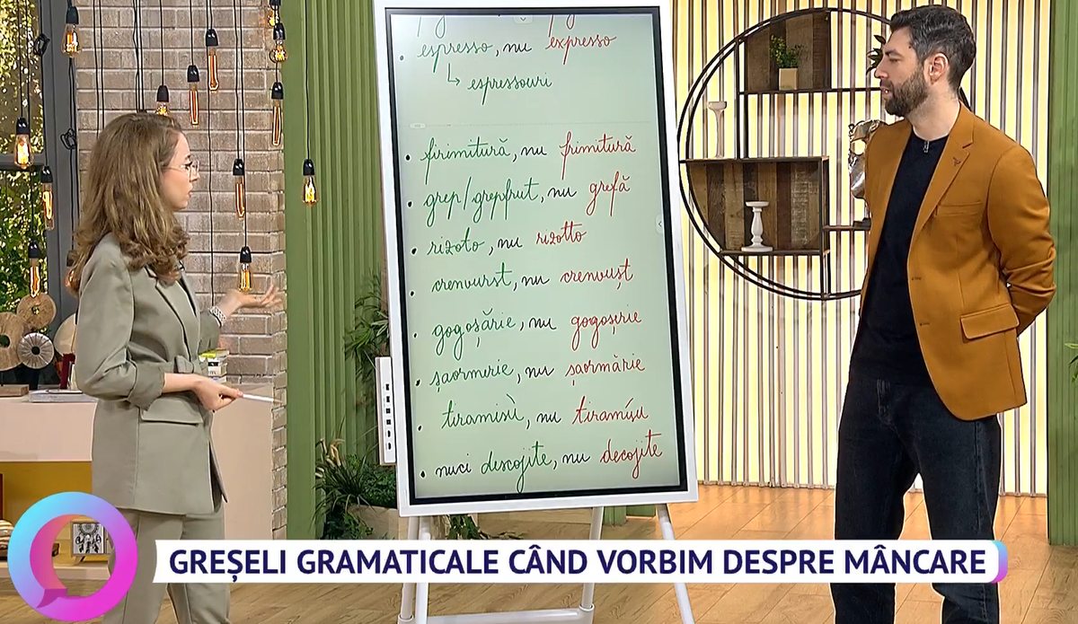 Corina Popa ne dă o nouă lecție de gramatică! Cum e corect, "alviță ...