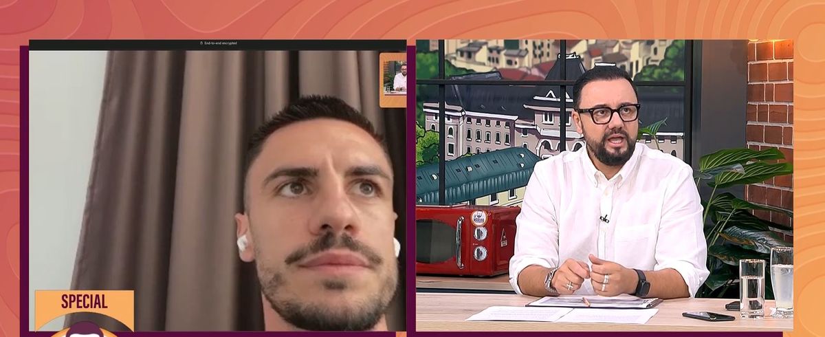 "Tricolorul Andrei Burcă", surprins de sacoul purtat de Busu la Măruță ...