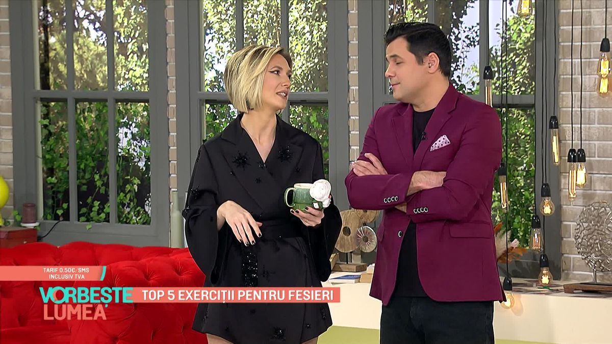 Top 5 exerciții pentru fesieri | Scene si bonusuri din Vorbește Lumea ...