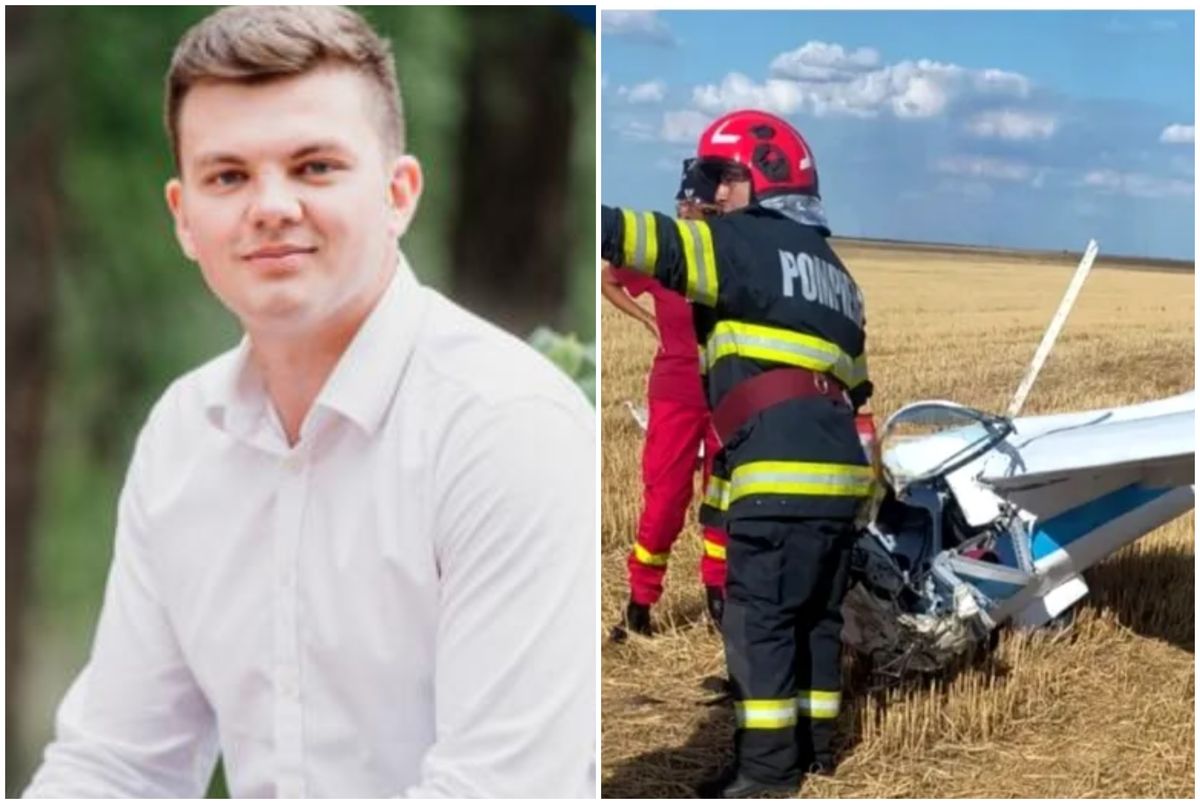 Emanuel a murit după ce s-a prăbușit cu planorul pe un câmp din Caracal ...