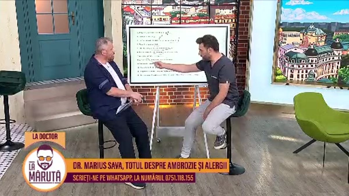 Dr. Marius Sava, totul despre Ambrozie și alergii | Scene si bonusuri ...