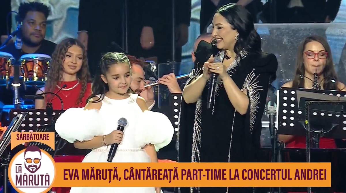Cât de frumos a cântat Eva Măruță alături de Andra la concertul mamei ...