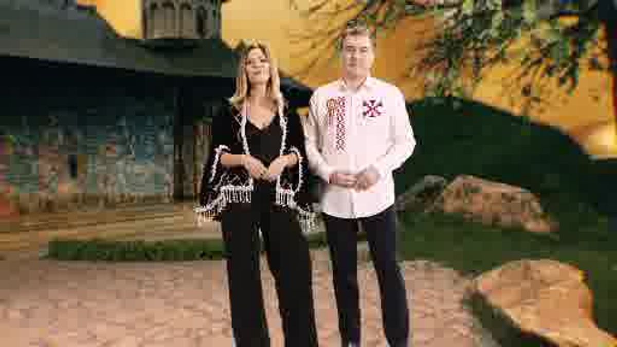 Amalia Enache, Cristian Leonte urare de 1 Decembrie, Ziua României | Scene si bonusuri din ...