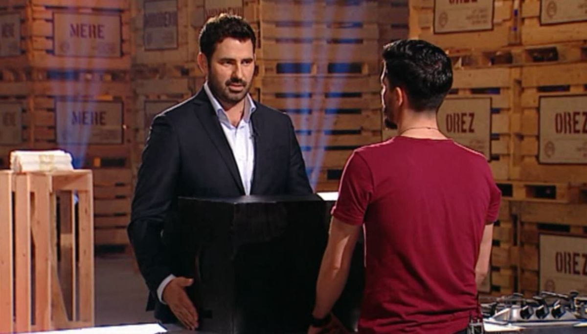 El e primul concurent care are parte de o asemenea surpriza la ...