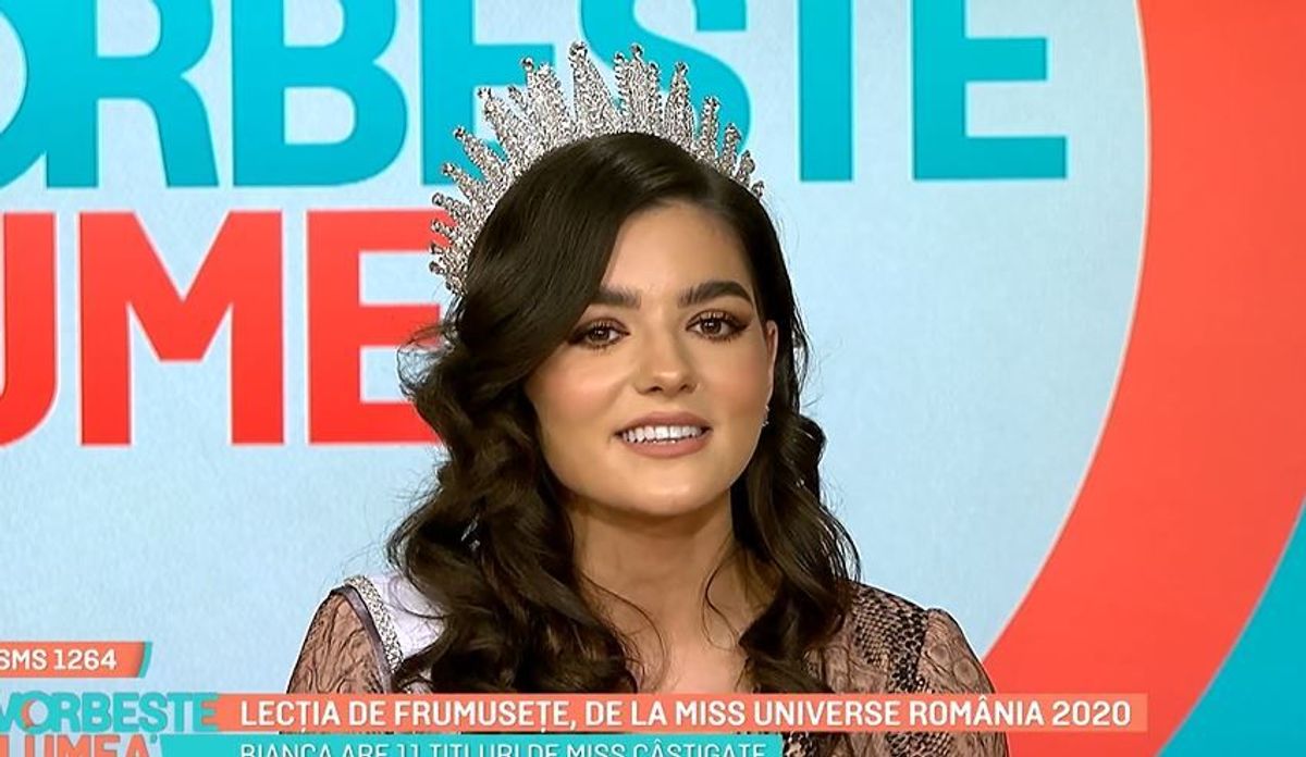 Lecția de frumusețe de la Bianca Tirsin, Miss Universe România 2020 ...