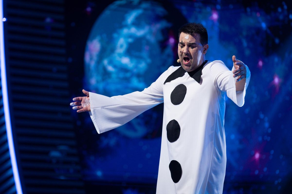 A riscat, dar Andra l-a felicitat pentru talentul său! Petru Ciobanu a ...