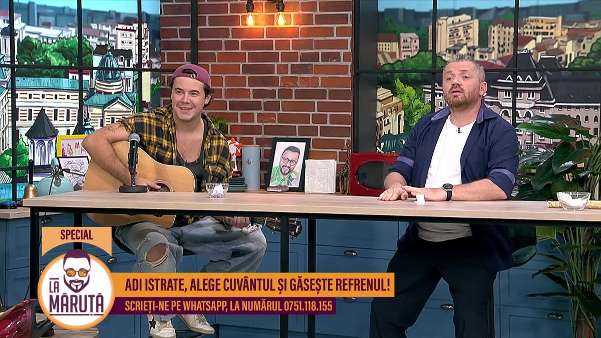 Adi Istrate, alege cuvântul și găsește refrenul! | Scene si bonusuri ...