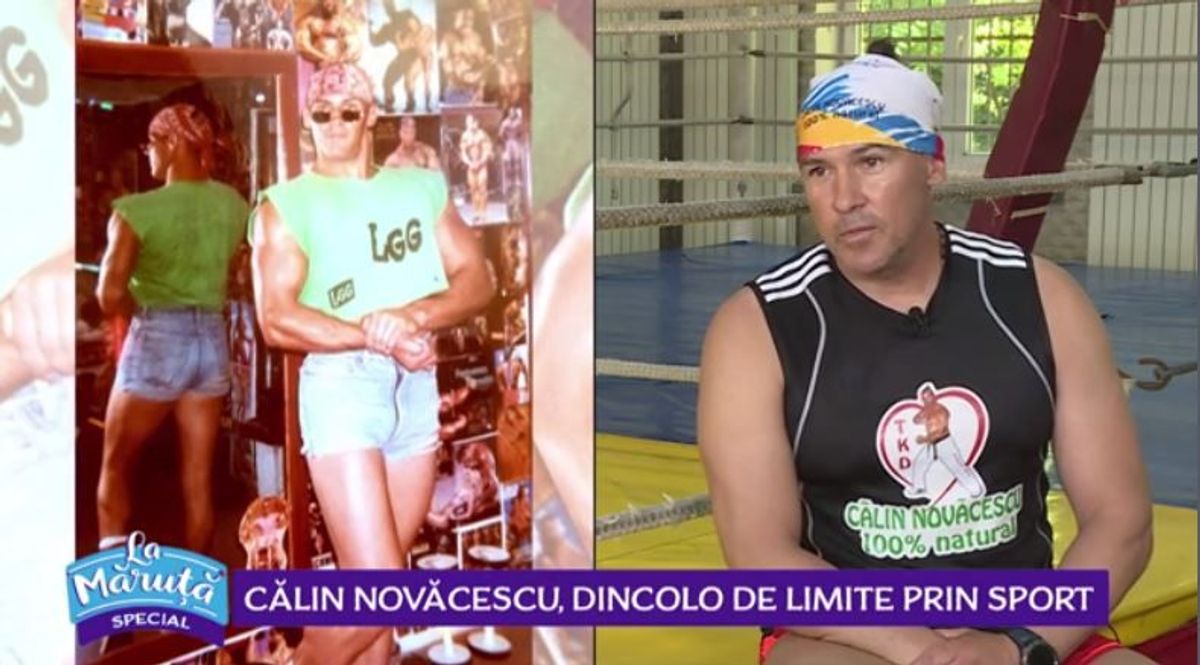 VIDEO Călin Novăcescu, dincolo de limite prin sport. Cum a slăbit 6 ...