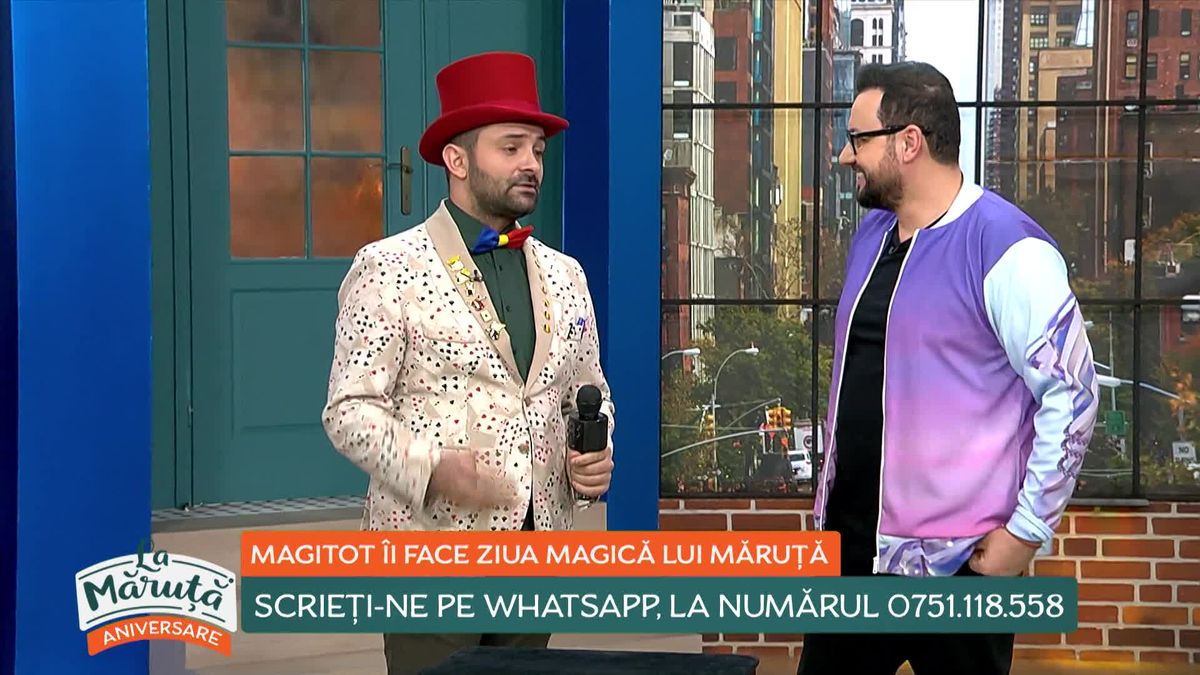Magitot îi face ziua magică lui Măruță | Scene si bonusuri din La ...