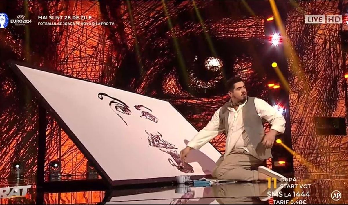 Românii au talent 2024 - semifinala 1. Emanuel Barica, moment colosal ...