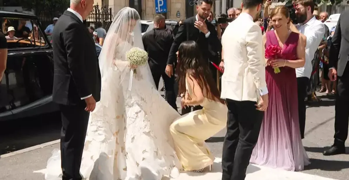 Gică Hagi, un tată mândru! Cum a apărut la nunta fiicei sale, Kira Hagi ...