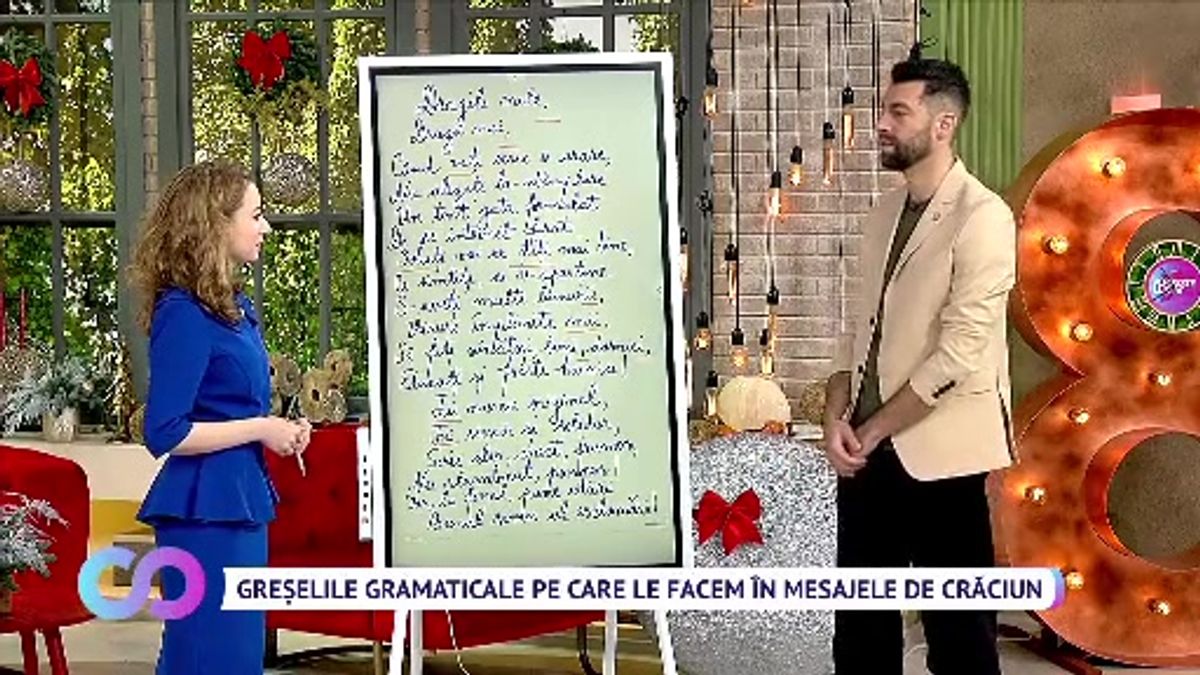 Greșelile gramaticale pe care le facem în mesajele de Crăciun | Scene ... Greșelile gramaticale pe care le facem în mesajele de Crăciun | Scene ...