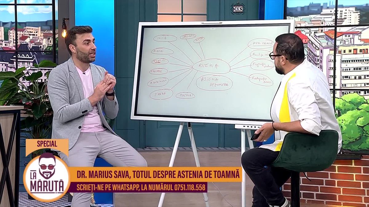 Dr. Marius Sava, totul despre astenia de toamnă | Scene si bonusuri din ...