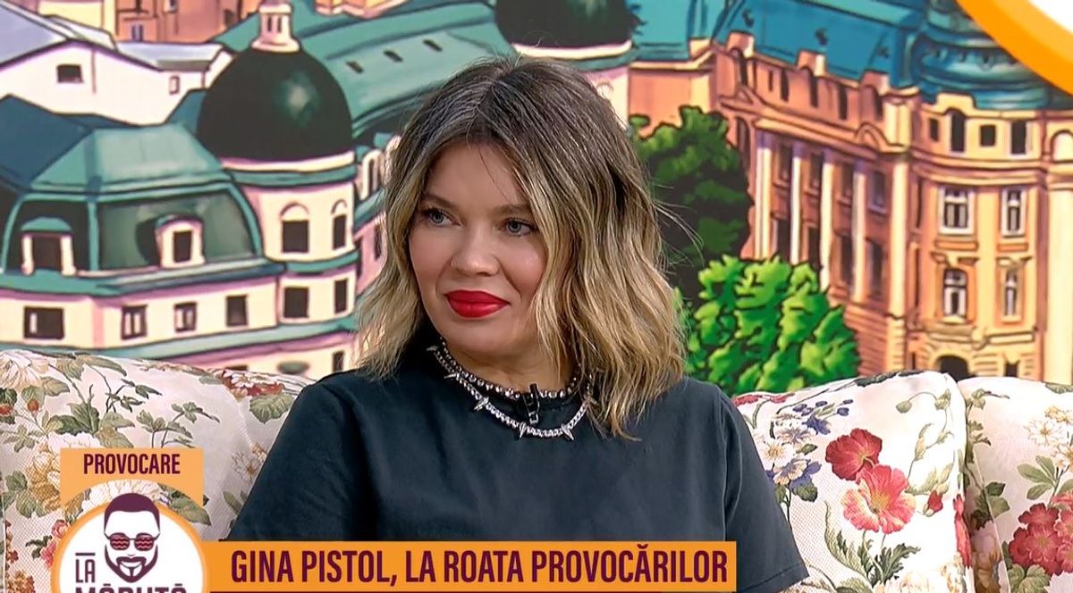 Gina Pistol, declarație de dragoste în direct pentru Smiley. Moment ...