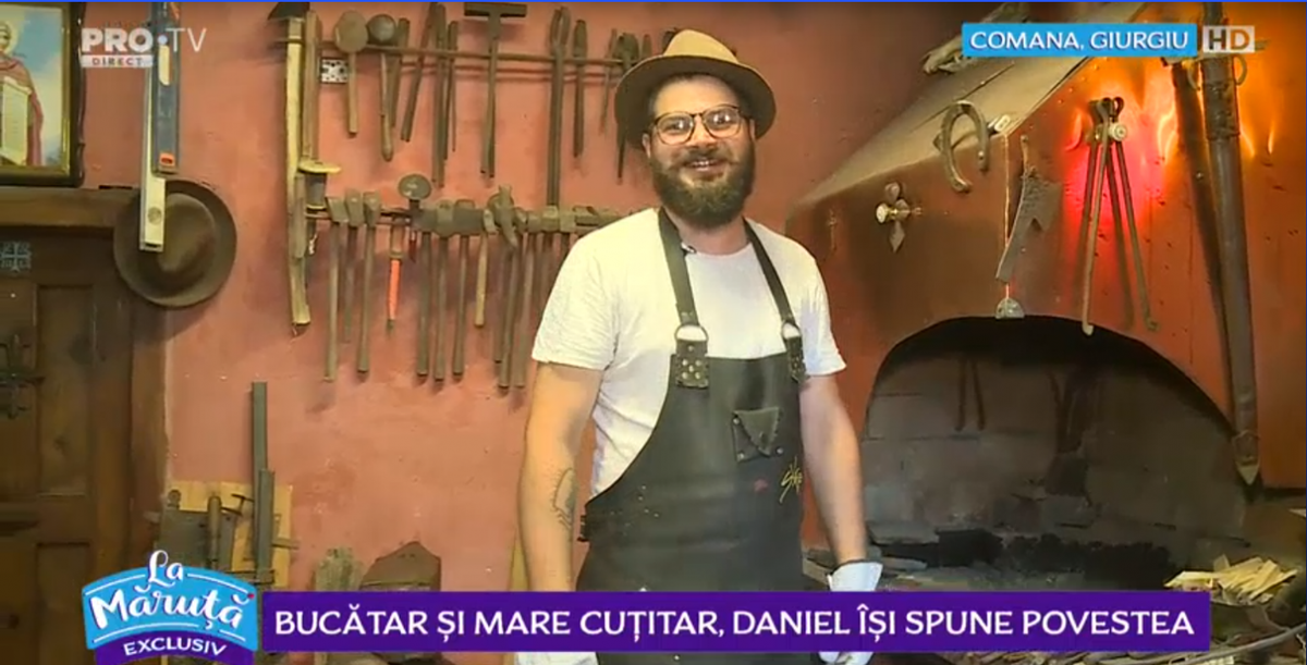 VIDEO Bucatar si mare cutitar, Daniel Isi spune povestea | PRO TV