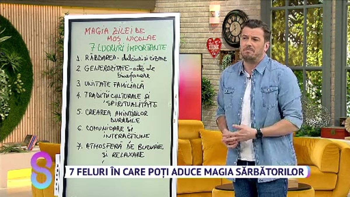 7 feluri în care poți aduce magia sărbătorilor | Scene si bonusuri din ...