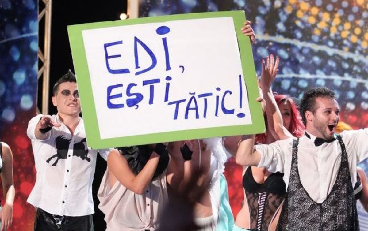 Edi Stancu a aflat ca va fi tata pe scena de la "Romanii au talent ...