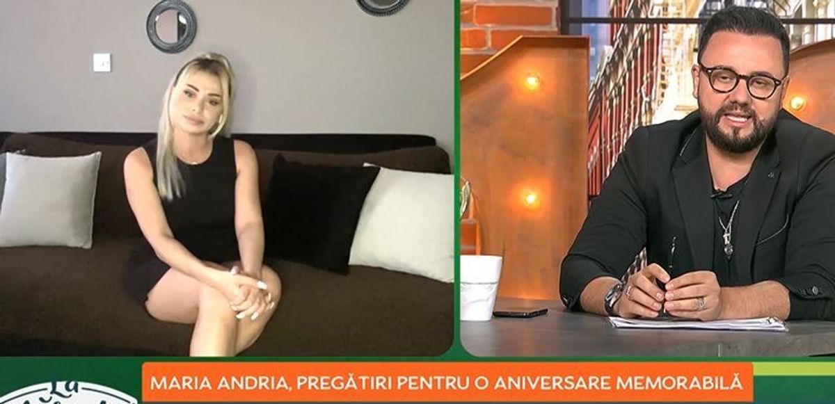 Maria Andria, pregătiri pentru o aniversare memorabilă. Artista face ...