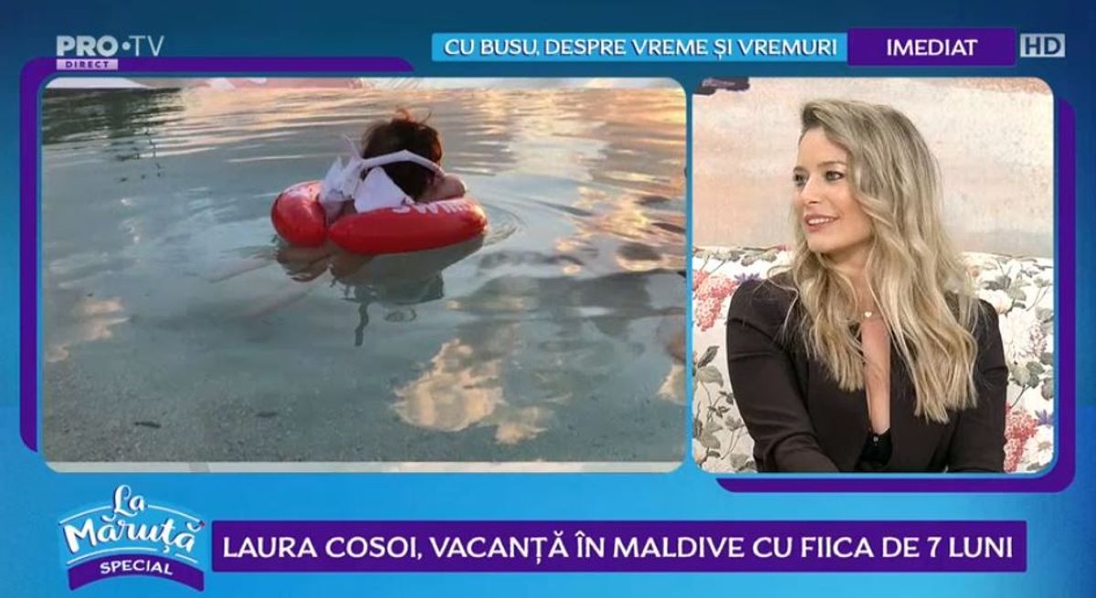 VIDEO Laura Cosoi, vacanță de vis în Maldive | PRO TV