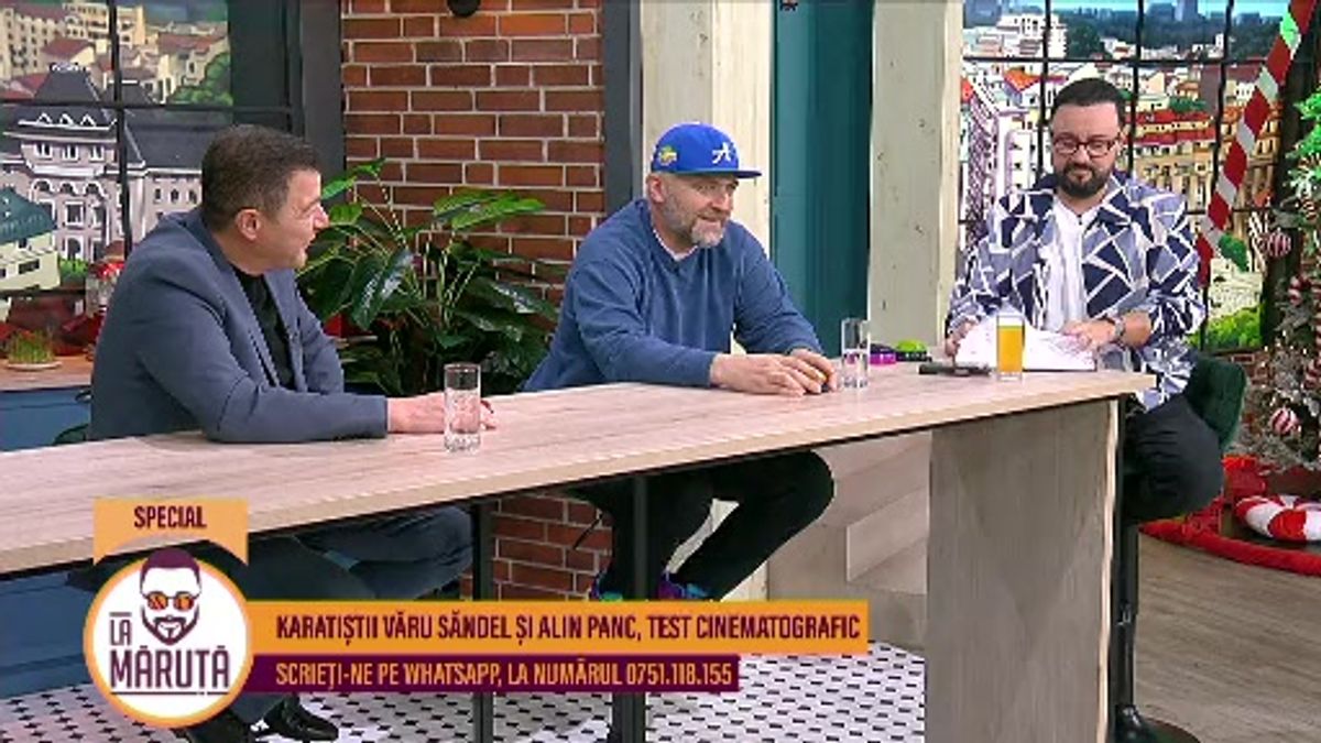 Karatiștii văru Săndel și Alin Panc, test cinematografic | Scene si ...