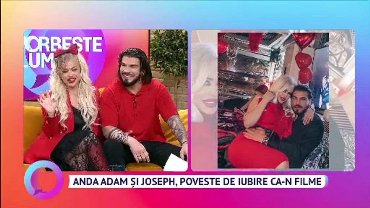 Anda Adam și Joseph, poveste de iubire ca-n filme | Scene si bonusuri ...