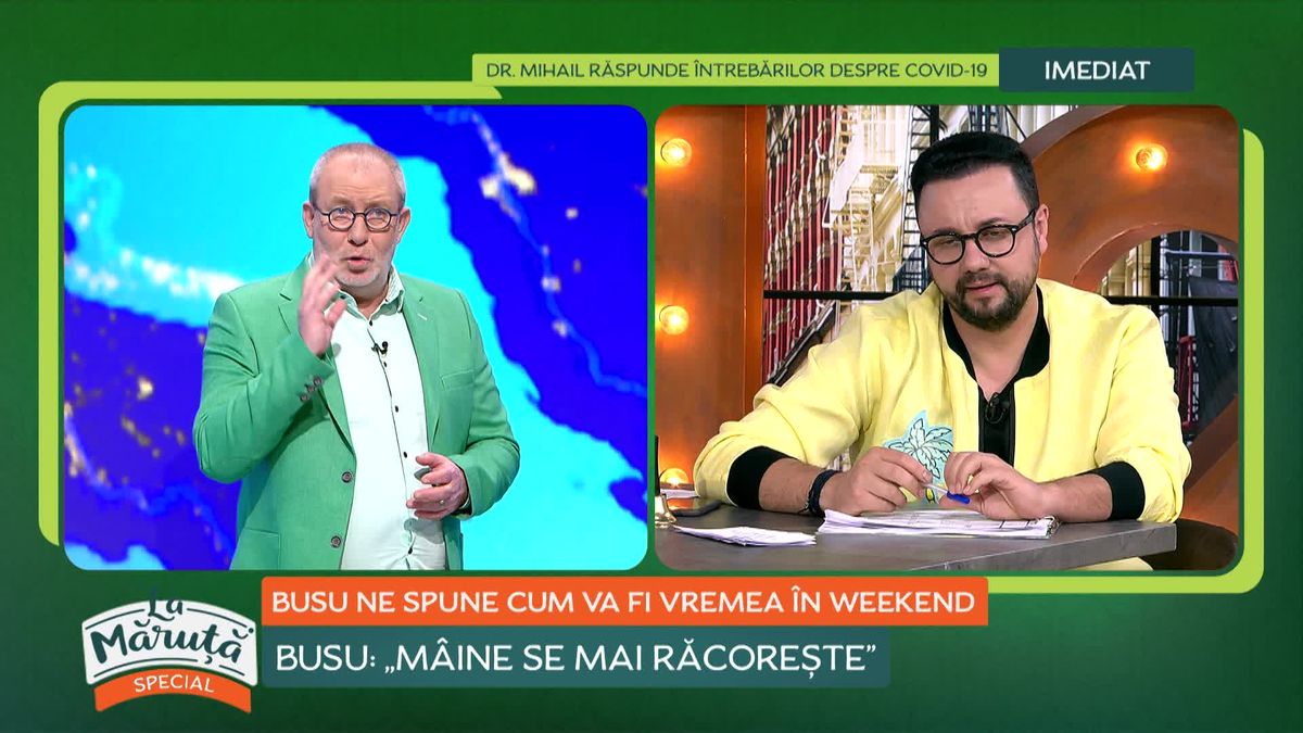 Cu Busu, despre vreme și vremuri | Scene si bonusuri din La Măruță | PRO TV