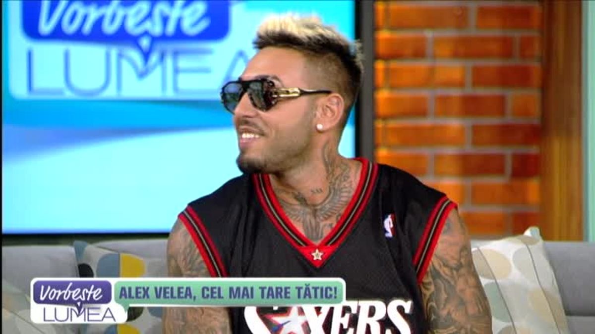 Alex Velea, cel mai tare tatic! | Scene si bonusuri din Vorbește Lumea ...