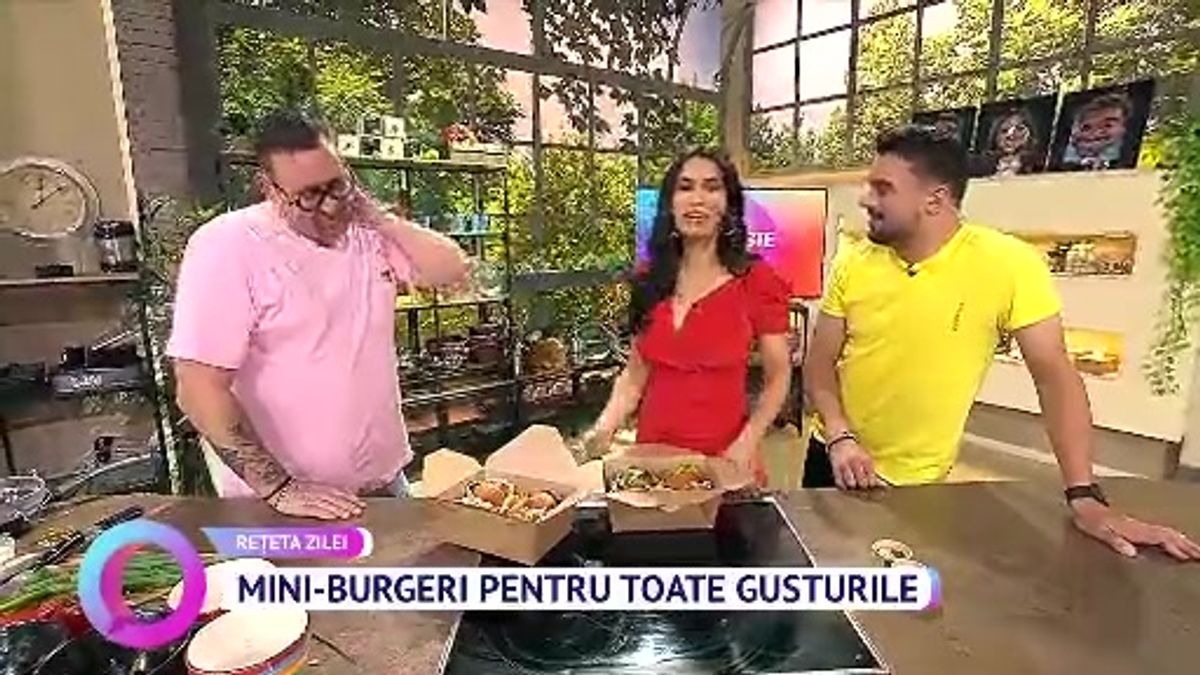 Mini-burgeri pentru toate gusturile | Scene si bonusuri din Vorbește ...