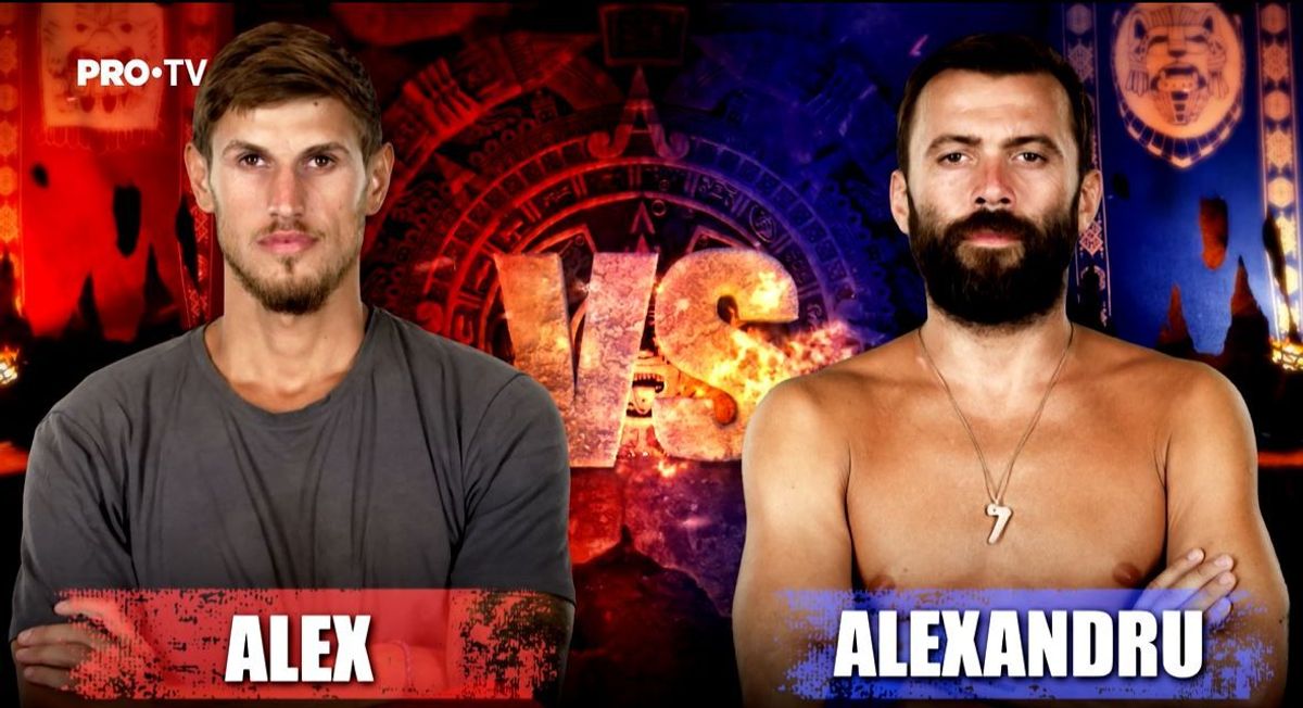 Alex Delea și Alexandru Nedelcu, primii concurenți care intră pe traseu ...