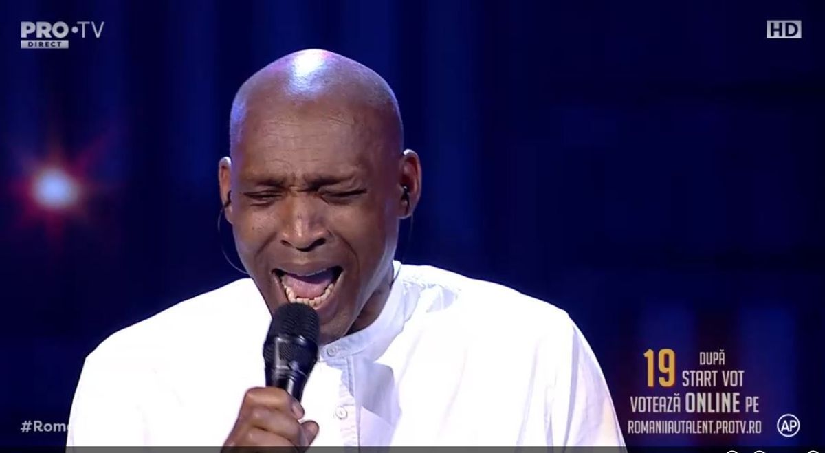 Românii au talent 2021 - semifinala 2. Dean Bowman, interpretare divină ...