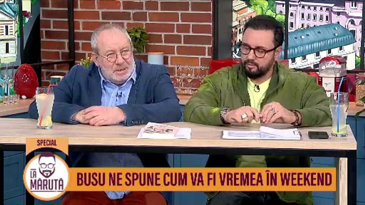 Busu ne spune cum va fi vremea în weekend | Scene si bonusuri din La ...