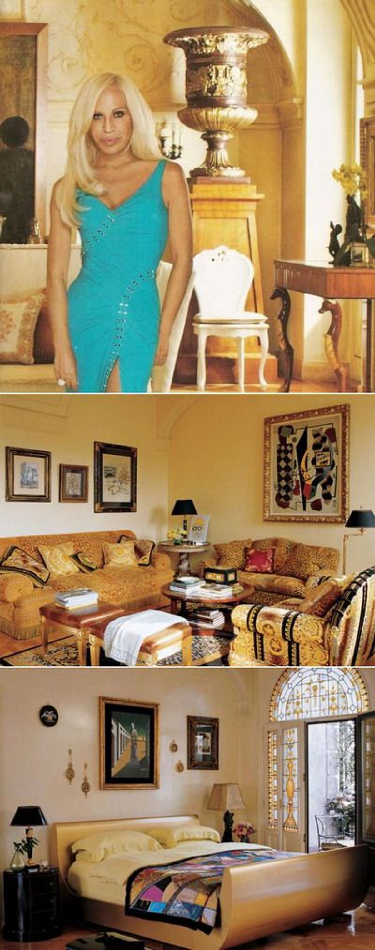 Casa Donatellei Versace - Lux si opulenta demne de un maharajah - FOTO ...