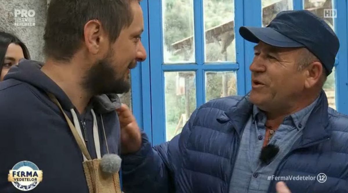 A venit cu un concurent special la Ferma Vedetelor. Nea Rata si-a adus baiatul sa le cunoasca pe ...