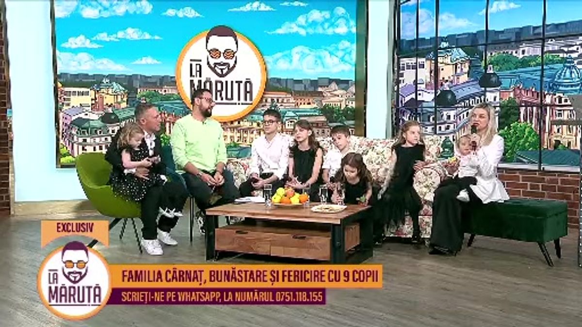 Familia Cârnaț, bunăstare și fericire cu 9 copii | Scene si bonusuri ...