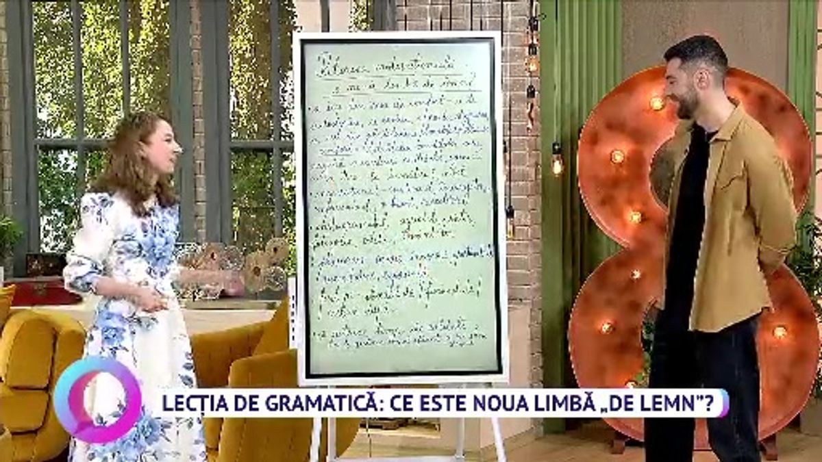 Lecția de gramatică: ce este noua limbă „de lemn”? | Scene si bonusuri ...