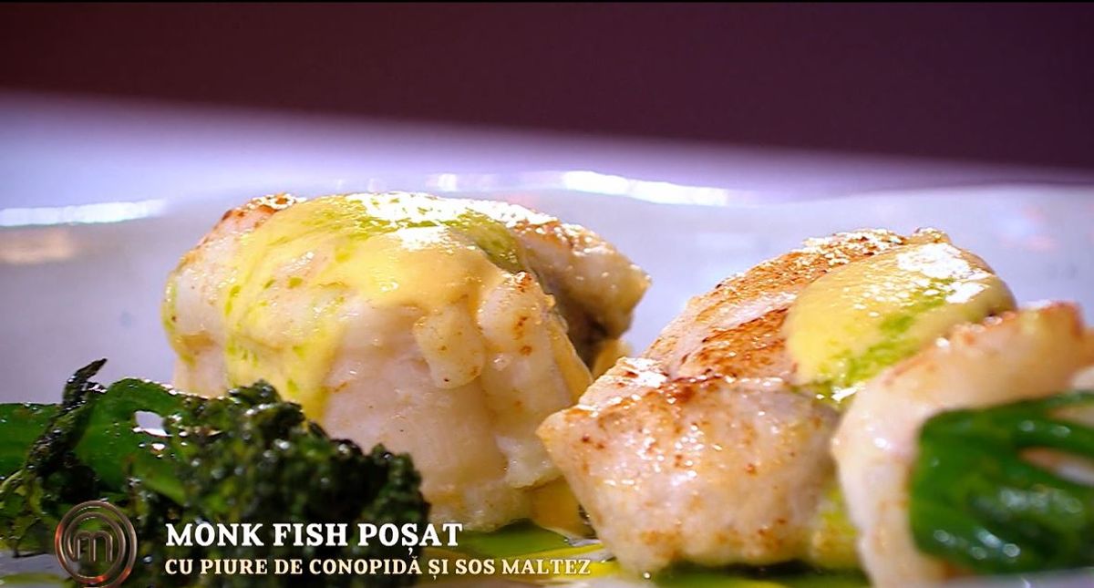 Masterchef 2024, 30 septembrie. Eduard Mezinka - Coadă de monk fish ...