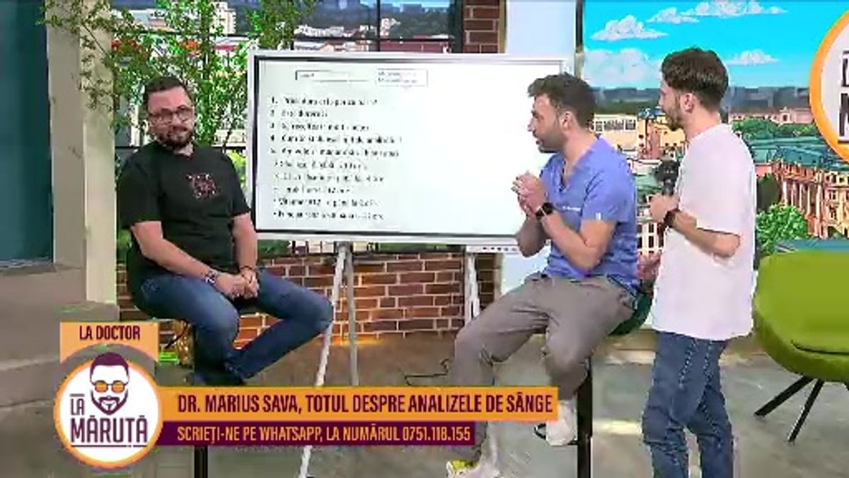 Dr. Marius Sava, noutăți medicale | Scene si bonusuri din La Măruță ...