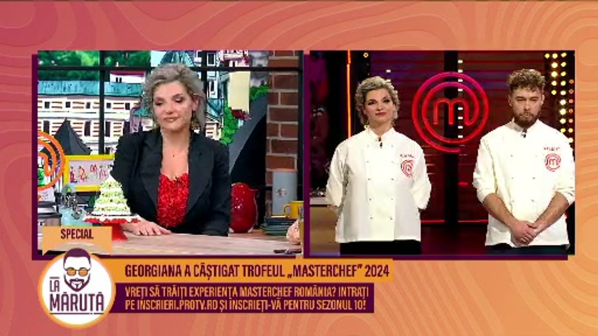 Georgiana a câștigat trofeul "MasterChef" 2024 | Scene si bonusuri din ...