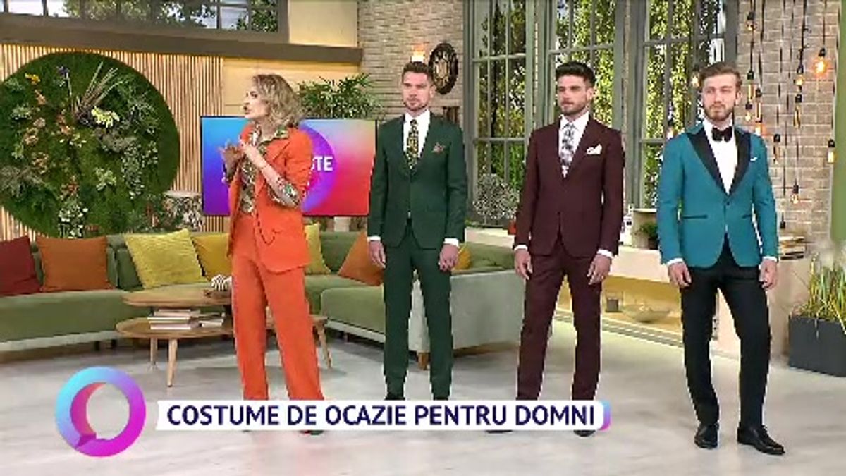 Costume de ocazie pentru domni | Scene si bonusuri din Vorbește Lumea ...