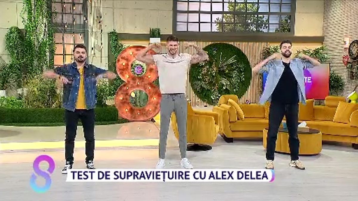 Test de supraviețuire cu Alex Delea | Scene si bonusuri din Vorbește ...
